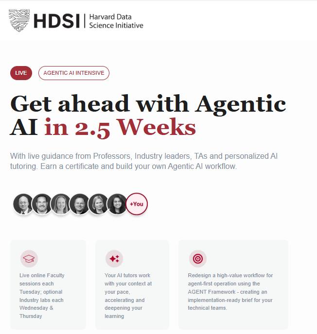 Harvard Data Science Review Agentic AI Intensive